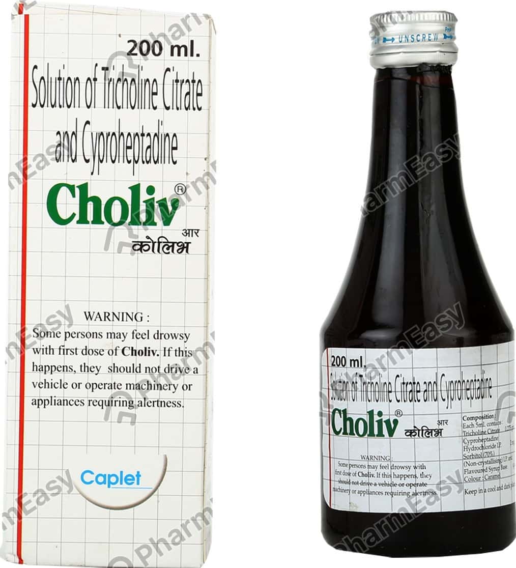 Choliv Syrup 200ml: Uses, Side Effects, Price & Dosage | PharmEasy