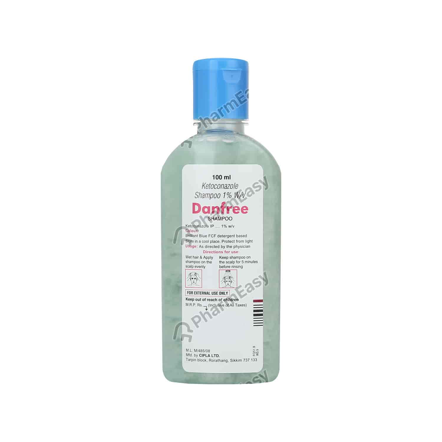 Buy Danfree 1% Shampoo 100ml Online at Flat 18% OFF* | PharmEasy