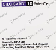 Cilogard 10 MG Tablet (10): Uses, Side Effects, Price & Dosage | PharmEasy