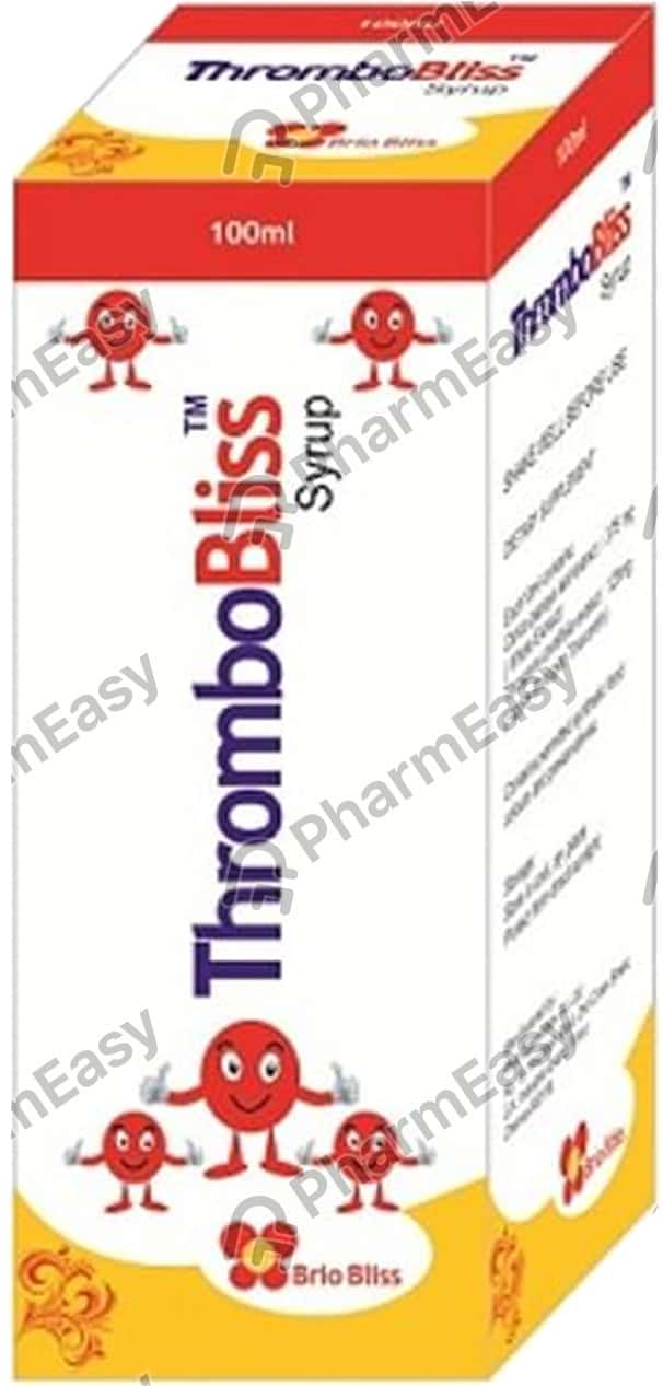 Buy Thrombobliss Syr Online at Flat 15% OFF | PharmEasy