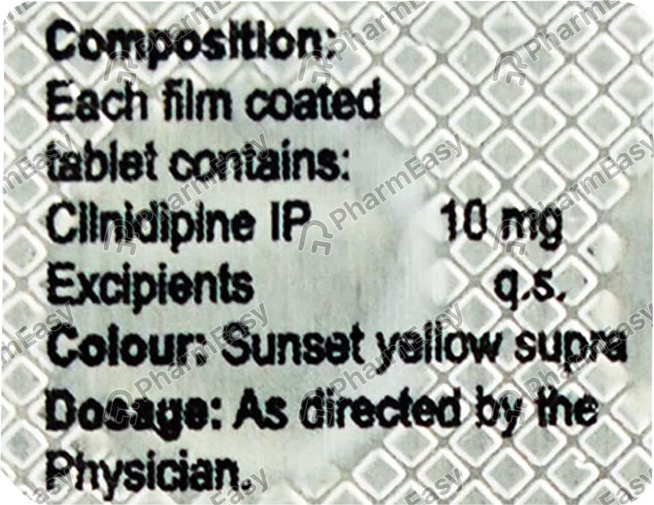 Cilinext 10 MG Tablet (10): Uses, Side Effects, Price & Dosage | PharmEasy