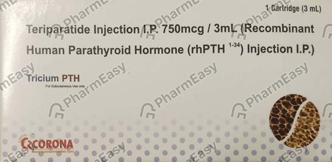Tricium PTH Injection: Uses, Side-effects, Price, Dosage & More Info ...
