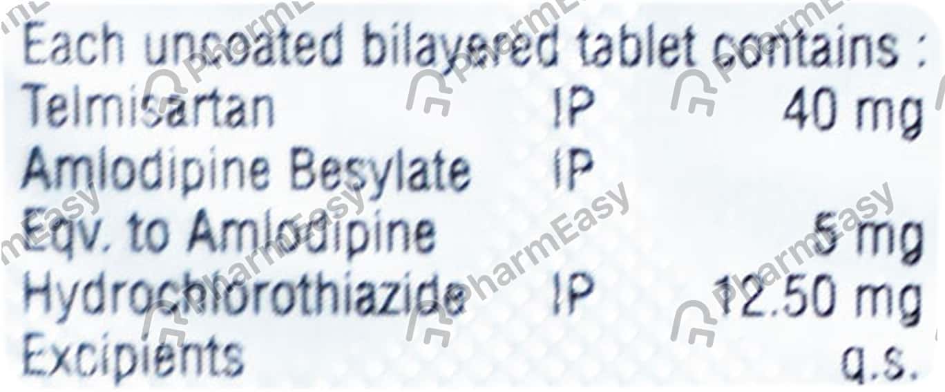 Telapp Trio 40mg Strip Of 10 Tablets: Uses, Side Effects, Price ...