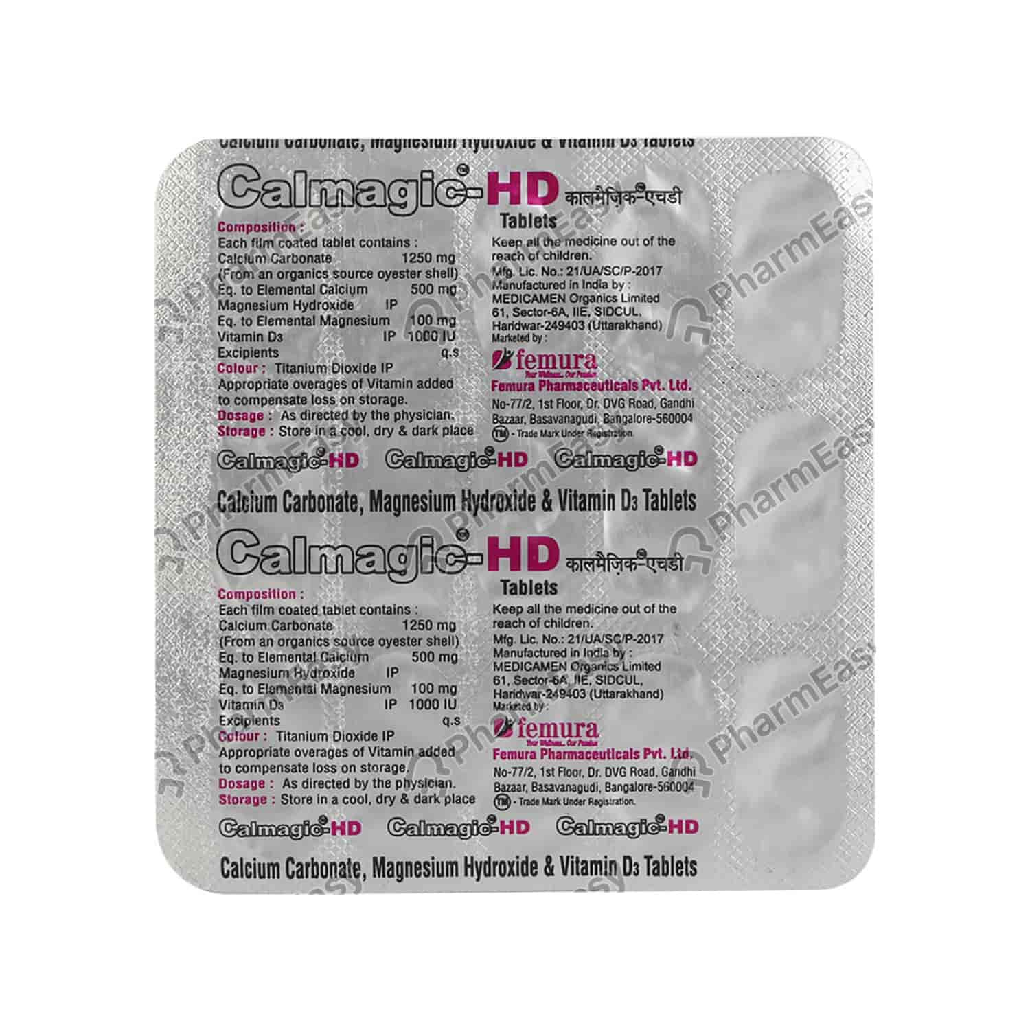 Buy Calmagic Hd Tablet Online at Flat 18% OFF* | PharmEasy