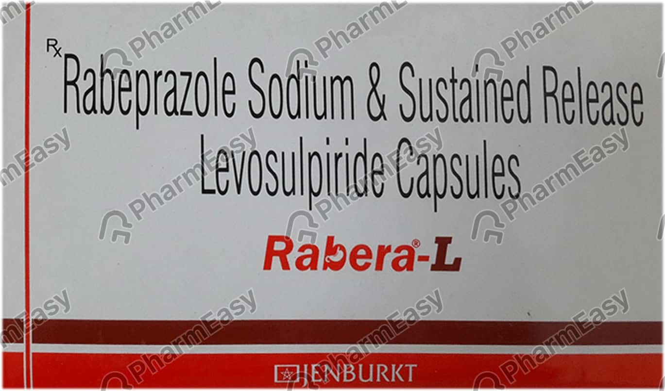 Rabera L Strip Of 10 Capsules: Uses, Side Effects, Price & Dosage ...