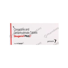 Stugeron Plus Tablet - Uses, Side Effects, Dosage, Composition & Price ...