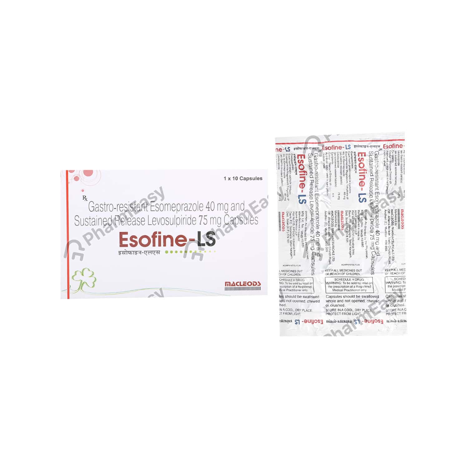 Buy Esofine Ls Capsule Online at Flat 18% OFF* | PharmEasy