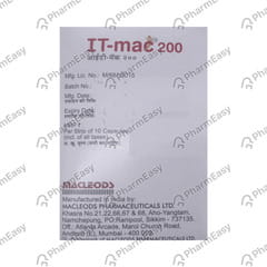 It Mac 200 MG Capsule (4): Uses, Side Effects, Price & Dosage | PharmEasy