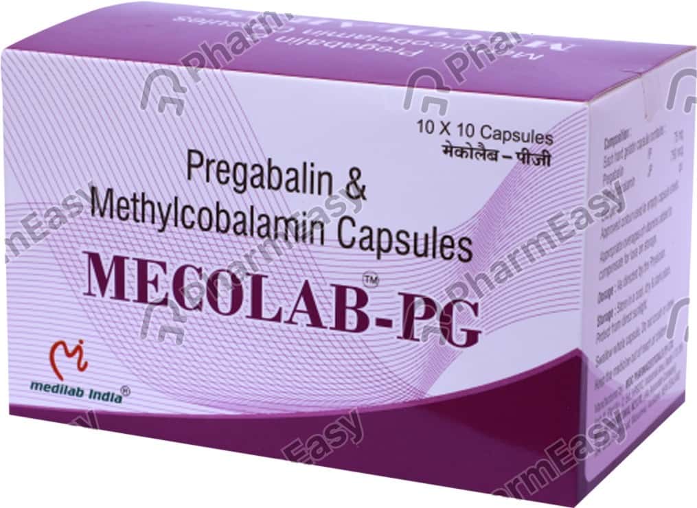 Buy Mecolab Pg Strip Of 10 Capsules Online at Flat 15% OFF | PharmEasy