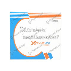 Xoxe Cv 500mg Tablet - Uses, Side Effects, Dosage, Composition & Price ...
