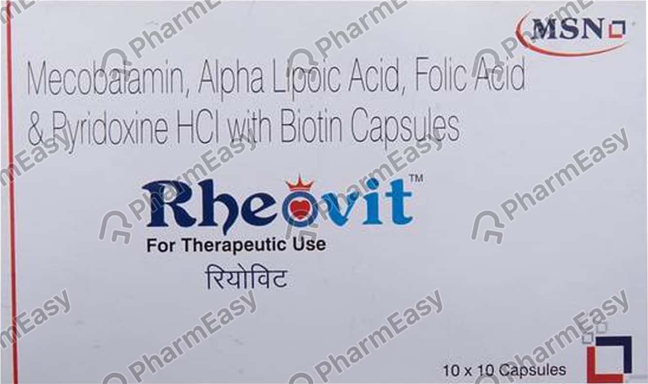 Buy Rheovit Capsule Online at Flat 15% OFF | PharmEasy