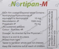 Nortipan M Tablet: Uses, Side-effects, Price, Dosage & More Info ...