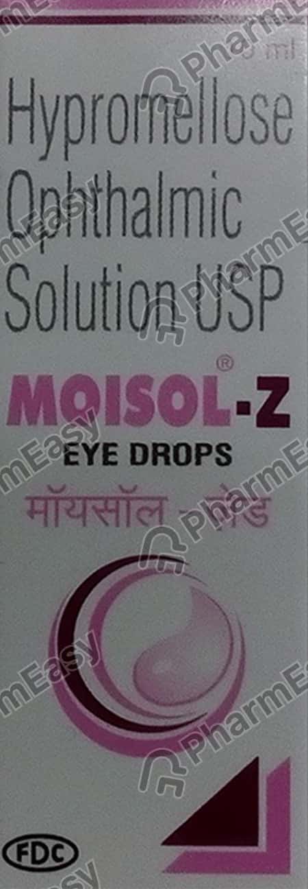 Moisol Z 3 MG Eye Drop (5): Uses, Side Effects, Price & Dosage | PharmEasy