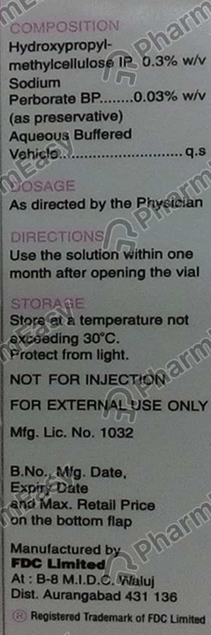 Moisol Z 3 MG Eye Drop (5): Uses, Side Effects, Price & Dosage | PharmEasy