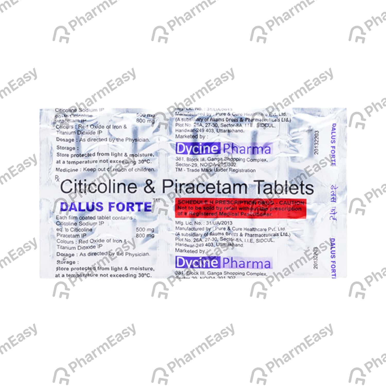 Dalus Forte Strip Of 10 Tablets: Uses, Side Effects, Price & Dosage ...