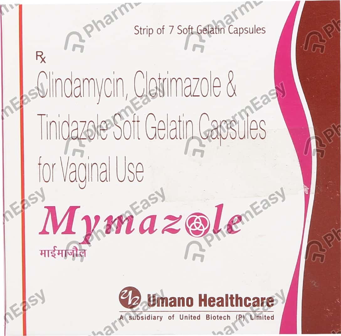 Buy Mymazole Strip Of 7 Vaginal Capsules Online at Flat 15% OFF | PharmEasy