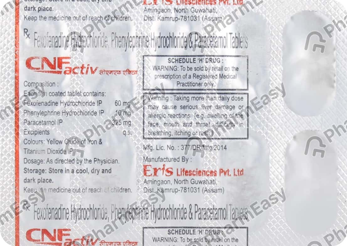 Buy Cnf Activ Tablet Online at Flat 15% OFF | PharmEasy