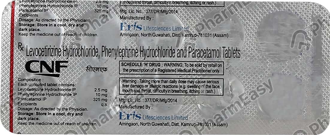 Buy Cnf Tablet Online at Flat 15% OFF | PharmEasy