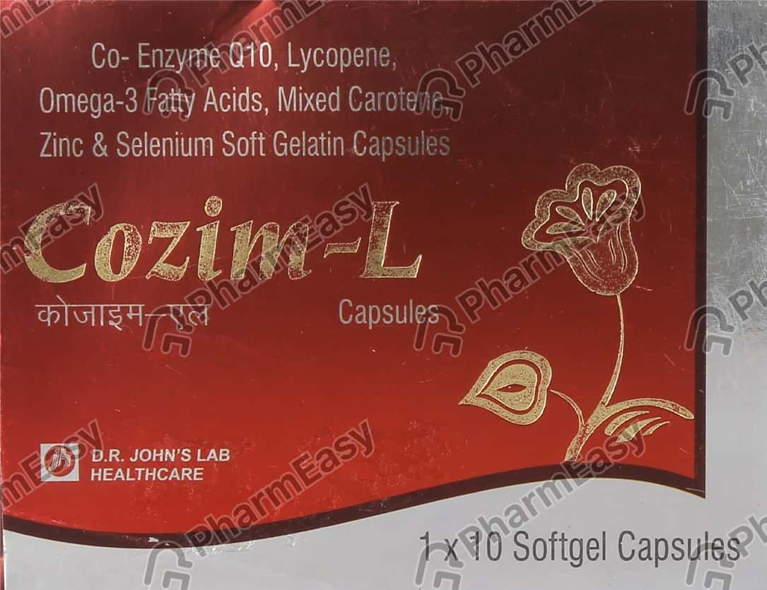 Buy Cozim L Strip Of 10 Capsules Online & Save Up to 24% at PharmEasy