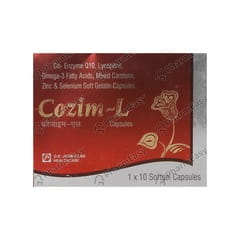 Buy Cozim L Strip Of 10 Capsules Online at Flat 18% OFF* | PharmEasy