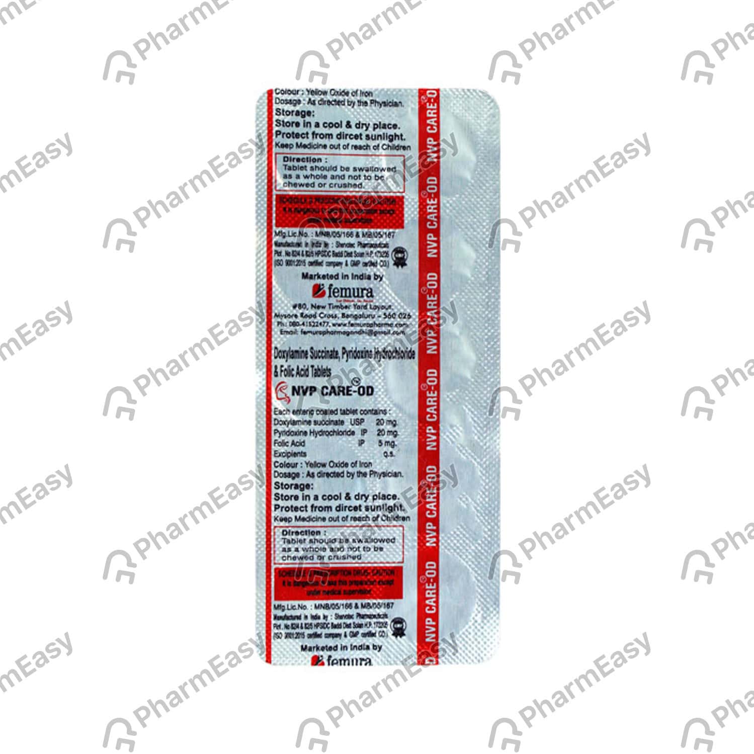 Nvp Care Od Strip Of 10 Tablets: Uses, Side Effects, Price & Dosage ...