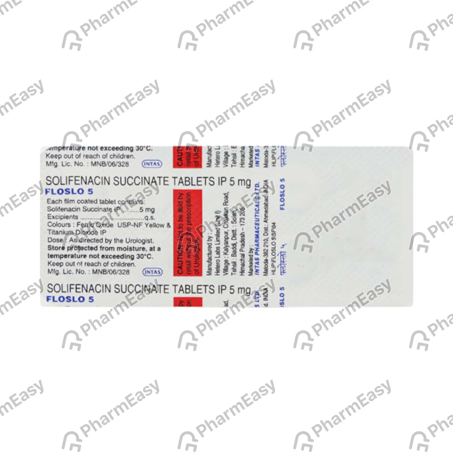 Floslo 5 MG Tablet (10): Uses, Side Effects, Price & Dosage | PharmEasy