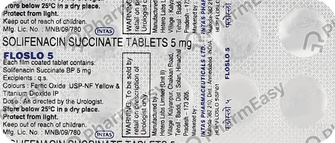 Buy Floslo 5 MG Tablet (10) Online at Flat 15% OFF | PharmEasy