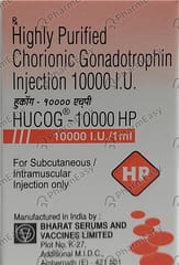 Hucog Hp 10000 IU Injection (1): Uses, Side Effects, Price & Dosage ...