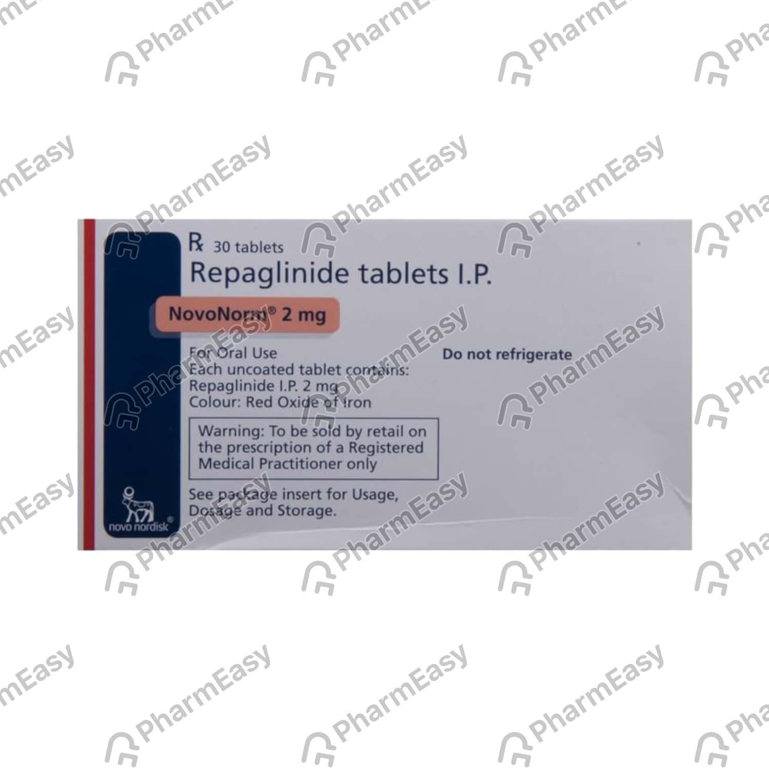 Novonorm 2 MG Tablet (10): Uses, Side Effects, Price & Dosage | PharmEasy