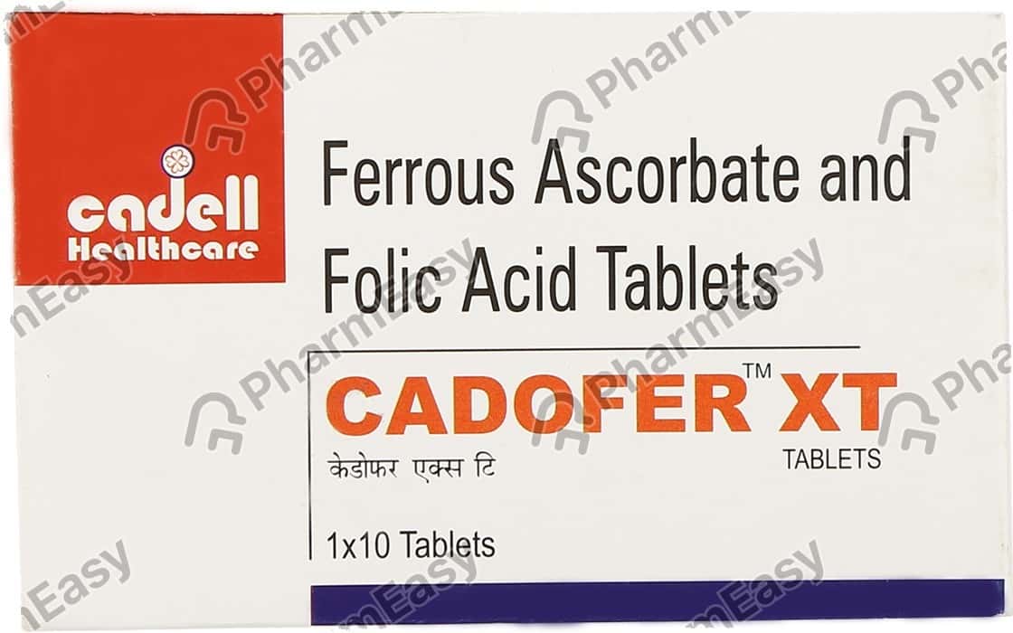 Cadofer Xt Strip Of 10 Tablets: Uses, Side Effects, Price & Dosage ...