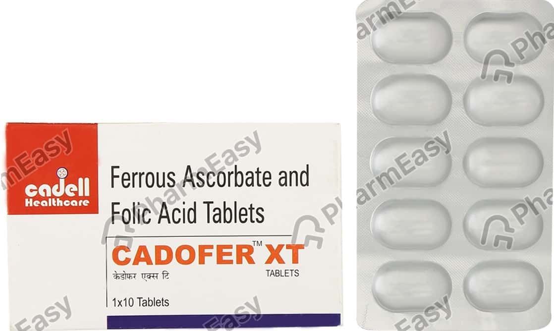 Cadofer Xt Strip Of 10 Tablets: Uses, Side Effects, Price & Dosage ...