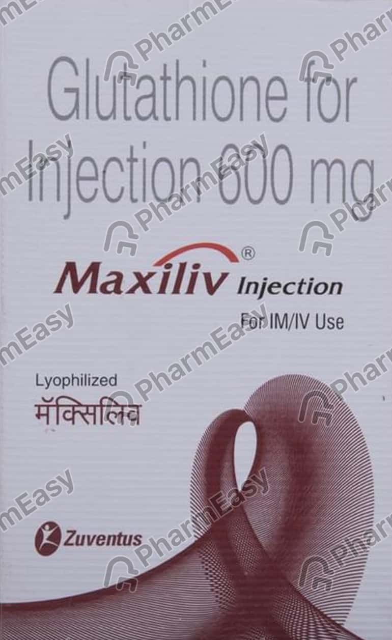 Buy Maxiliv 600 MG Powder For Injection (1) Online & Save Up to 24% at ...