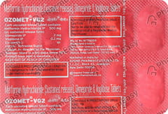 Ozomet Vg 2mg Strip Of 10 Tablets: Uses, Side Effects, Price & Dosage ...