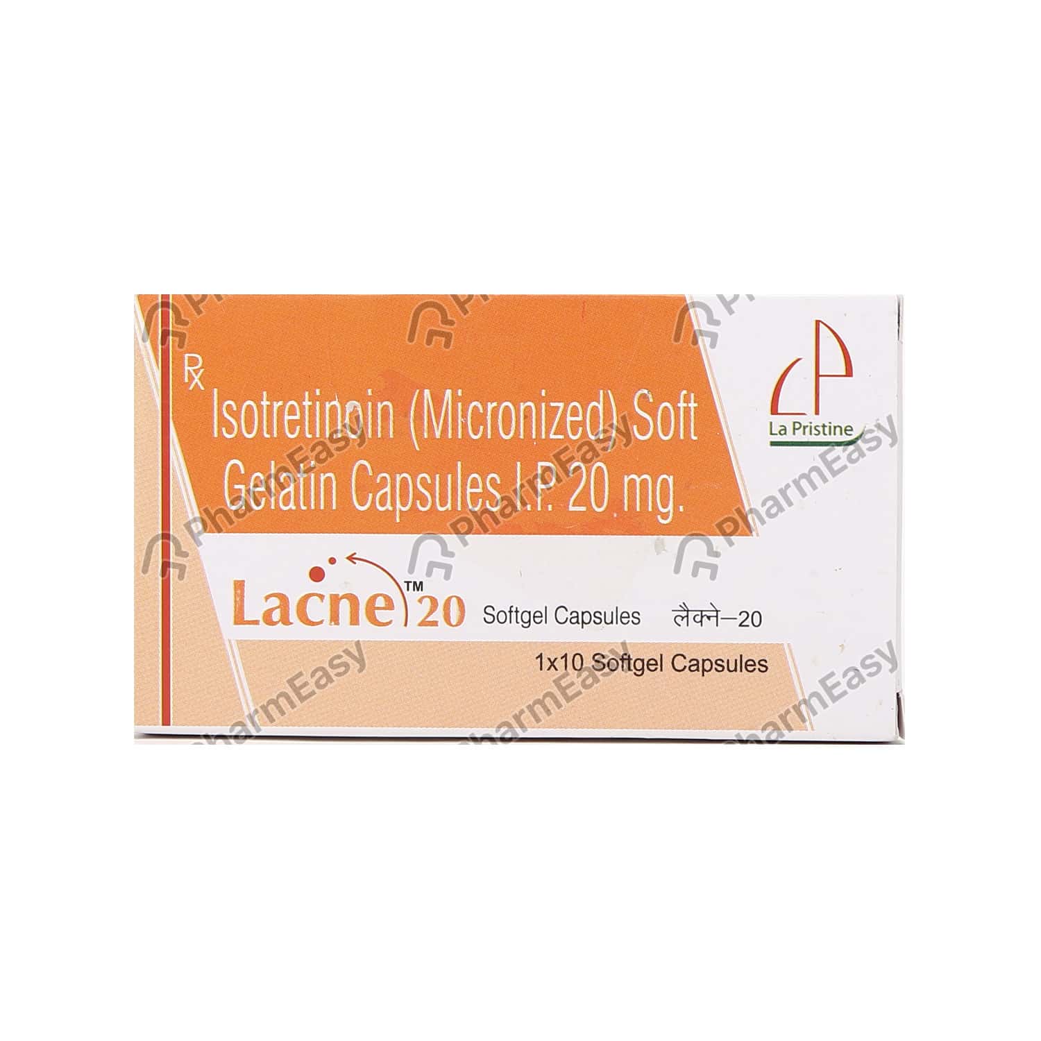 Lacne 20 MG Capsule (10) - Uses, Side Effects, Dosage, Composition ...