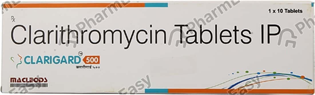 Macroclar 500 MG Tablet (6): Uses, Side Effects, Price, Dosage ...