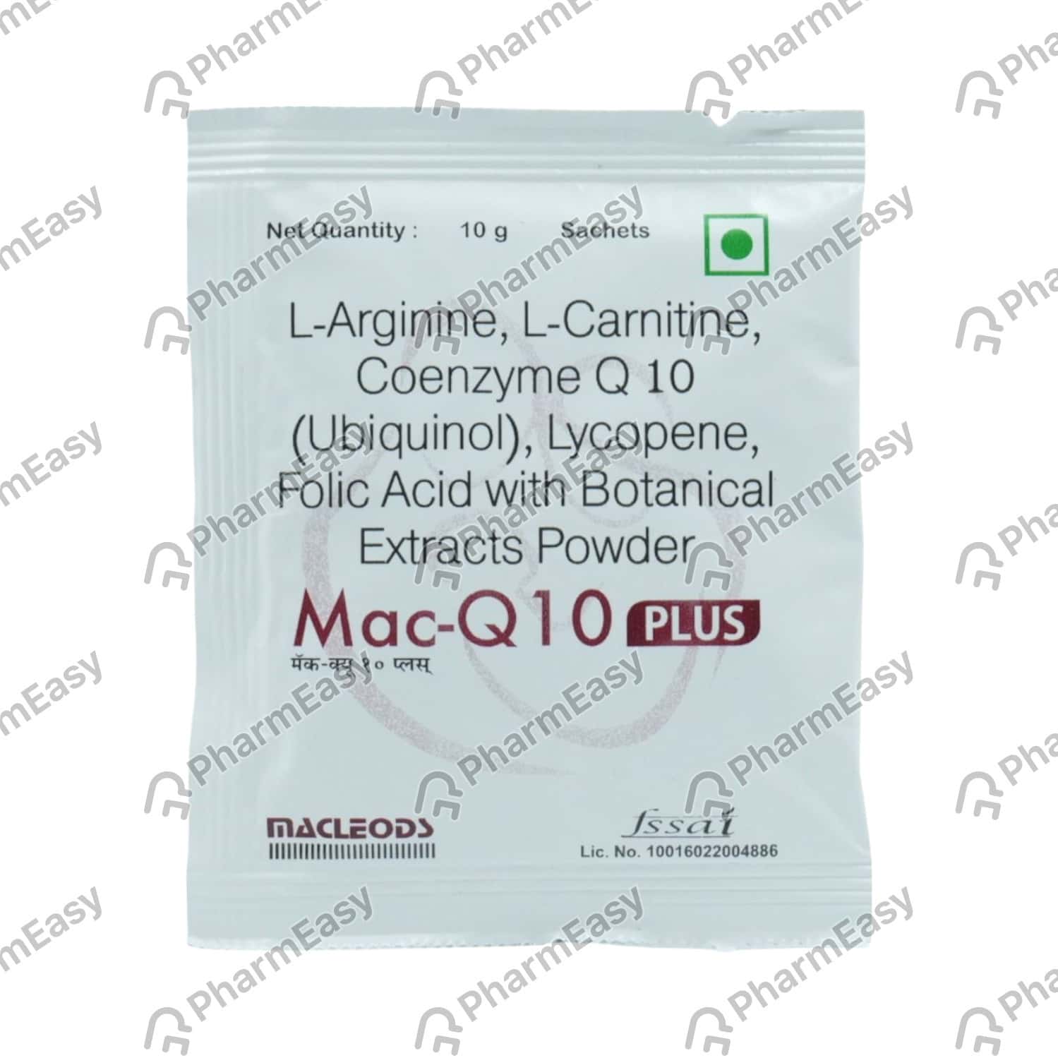 Buy Mac Q 10 Plus Sachet Of 10gm Oral Powder Online at Flat 15% OFF ...