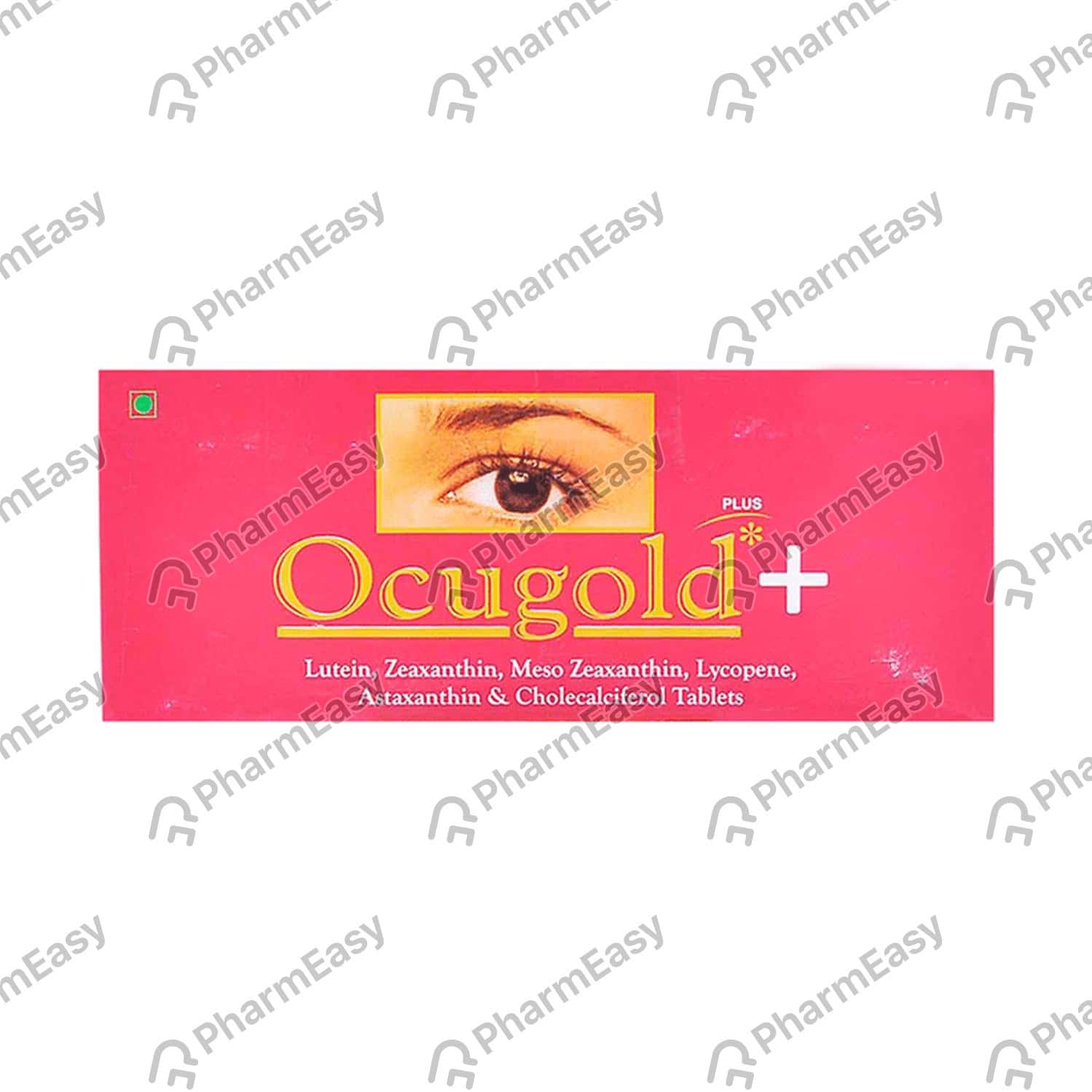 Buy Ocugold Plus Strip Of 30 Tablets Online & Save Up to 24% at PharmEasy