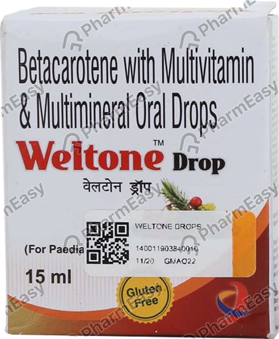 Buy Weltone Bottle Of 15ml Oral Drops Online & Save Up to 24% at PharmEasy