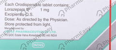 Lopez 1 MG Tablet (10): Uses, Side Effects, Price & Dosage | PharmEasy