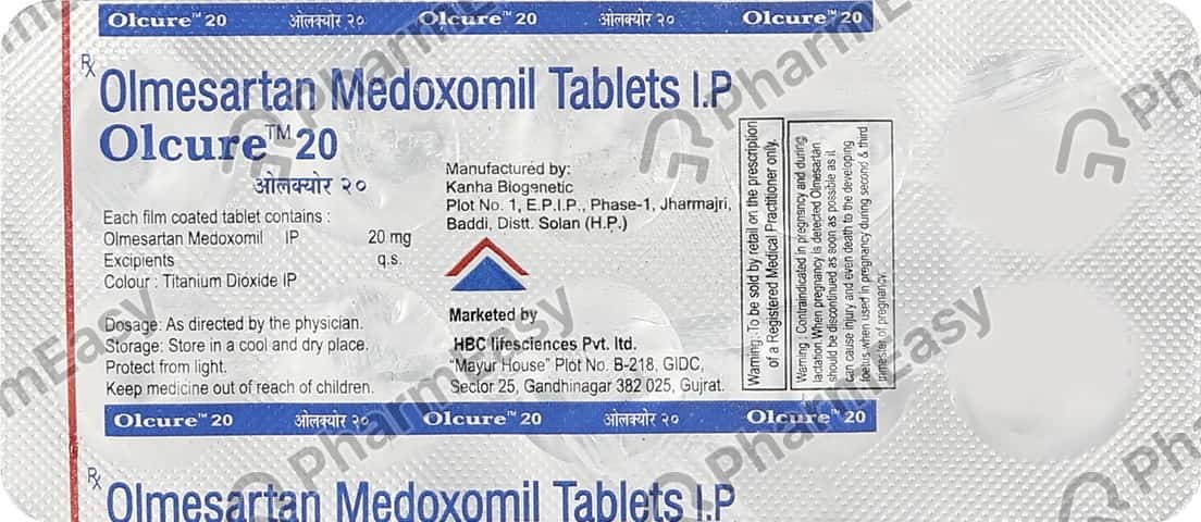 Olcure 20 MG Tablet (10): Uses, Side Effects, Price & Dosage | PharmEasy
