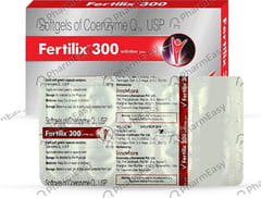 Fertilix 300 MG Capsule (10): Uses, Side Effects, Price & Dosage ...