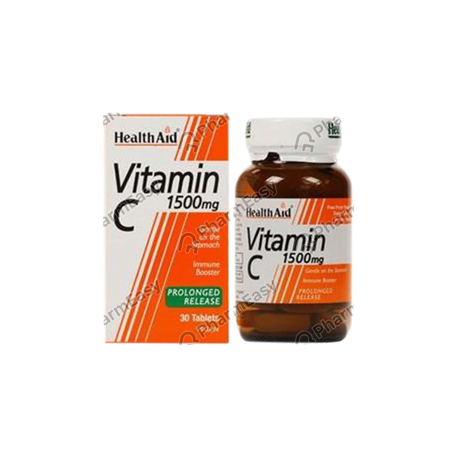 Health Aid Vitamin C 1500mg Bottle Of 30 Tablets - Uses, Side Effects ...