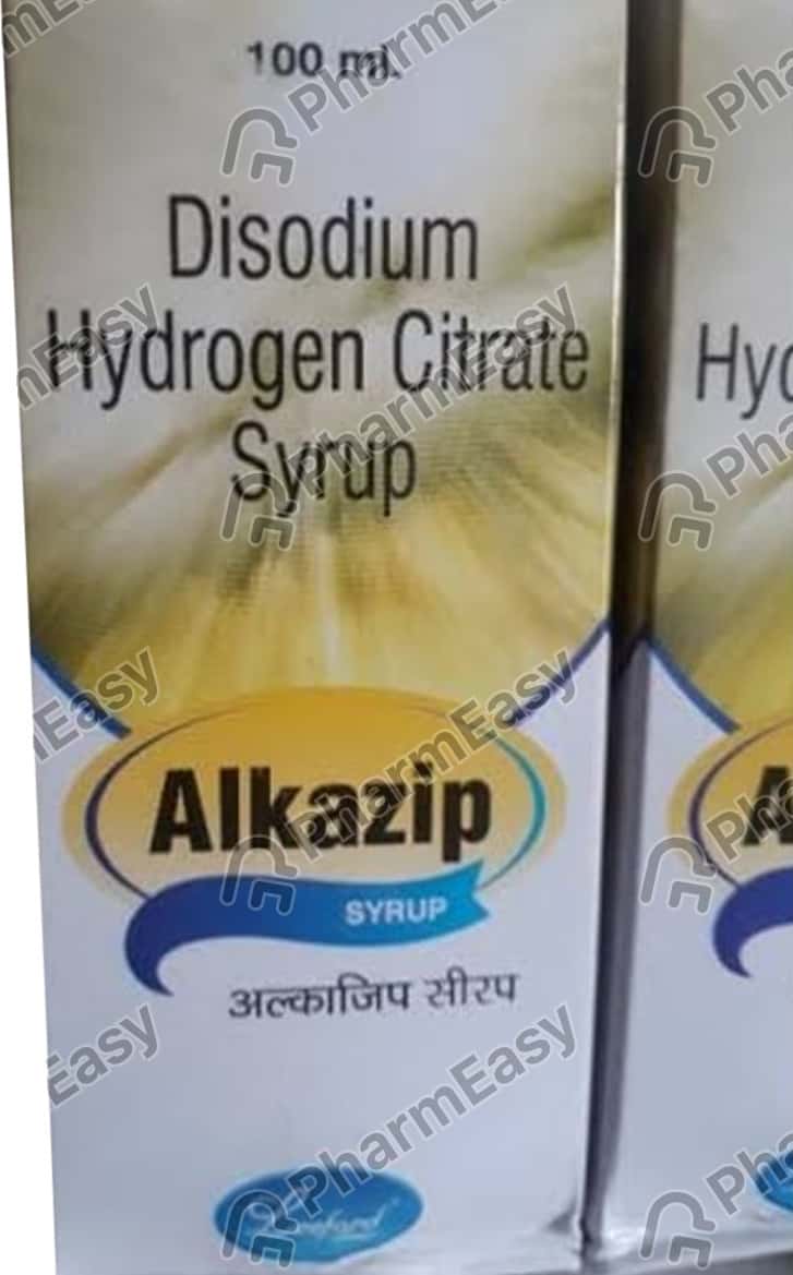 Alkazip 1.53 GM/5ML Syrup (100): Uses, Side Effects, Price & Dosage ...
