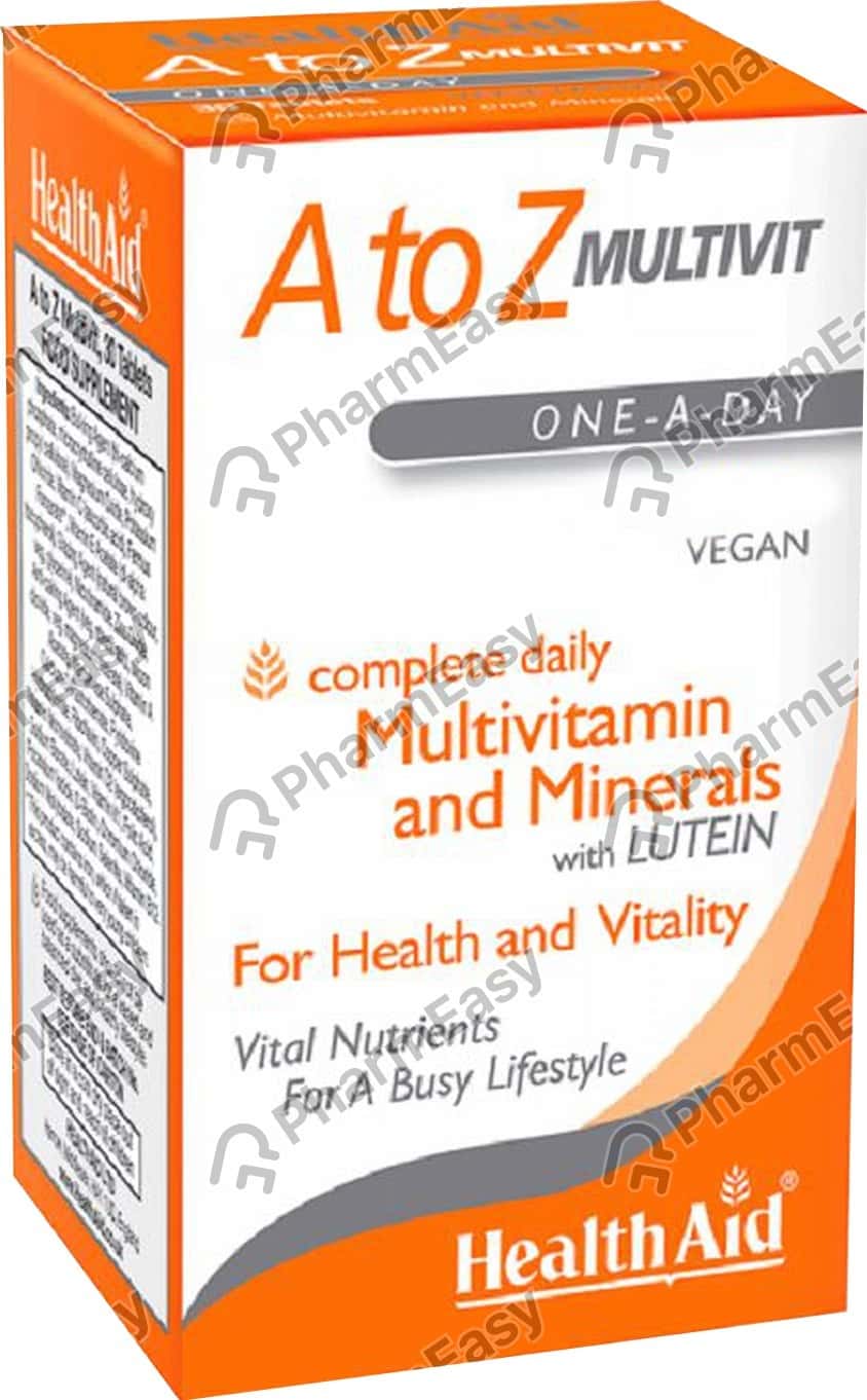Buy Health Aid A To Z Multivit Tablet (30) Online at Flat 15% OFF ...