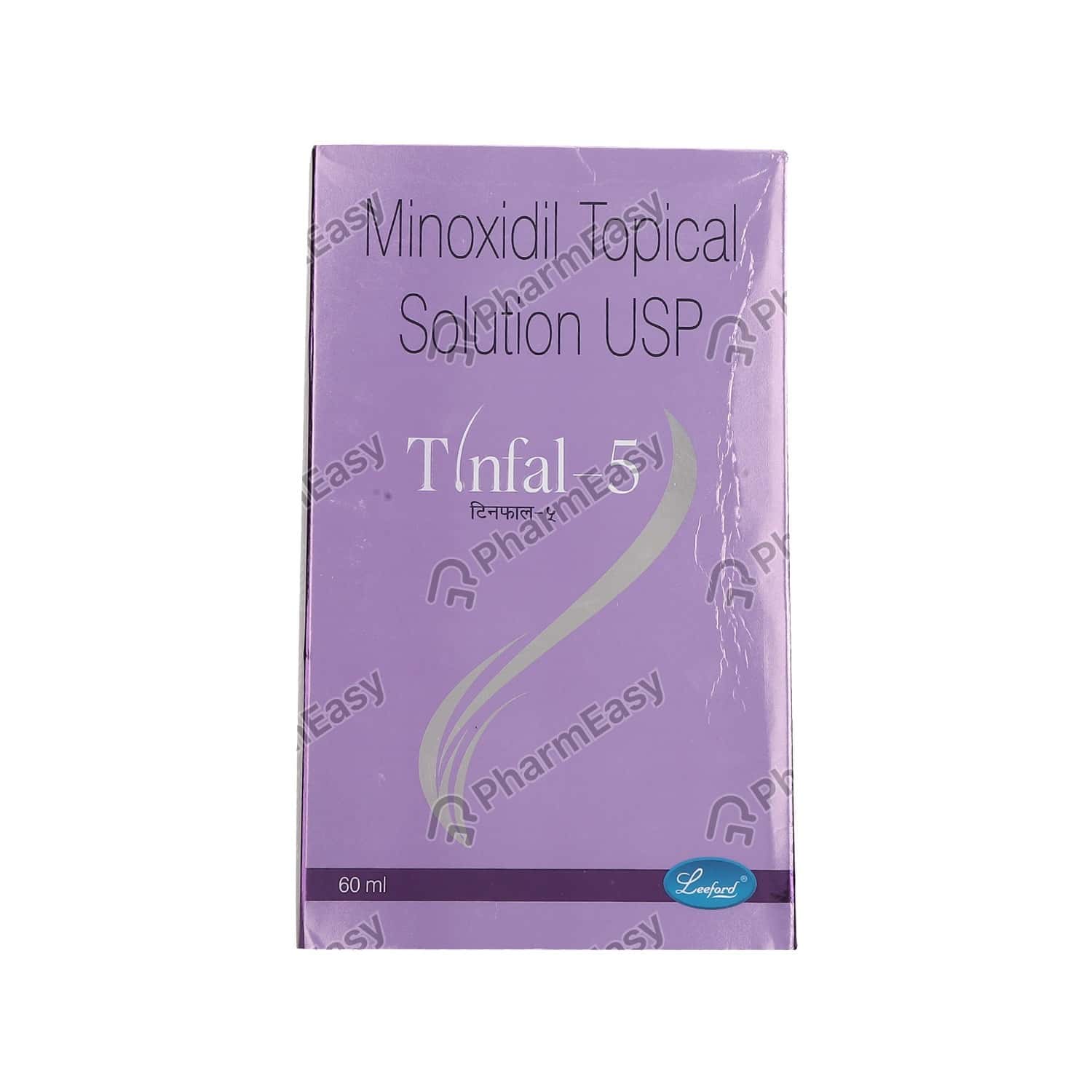 Buy Tinfal 5 % Skin Solution (60) Online at Flat 18% OFF* | PharmEasy