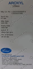 Aroxyl Syrup 100ml: Uses, Side Effects, Price & Dosage | PharmEasy