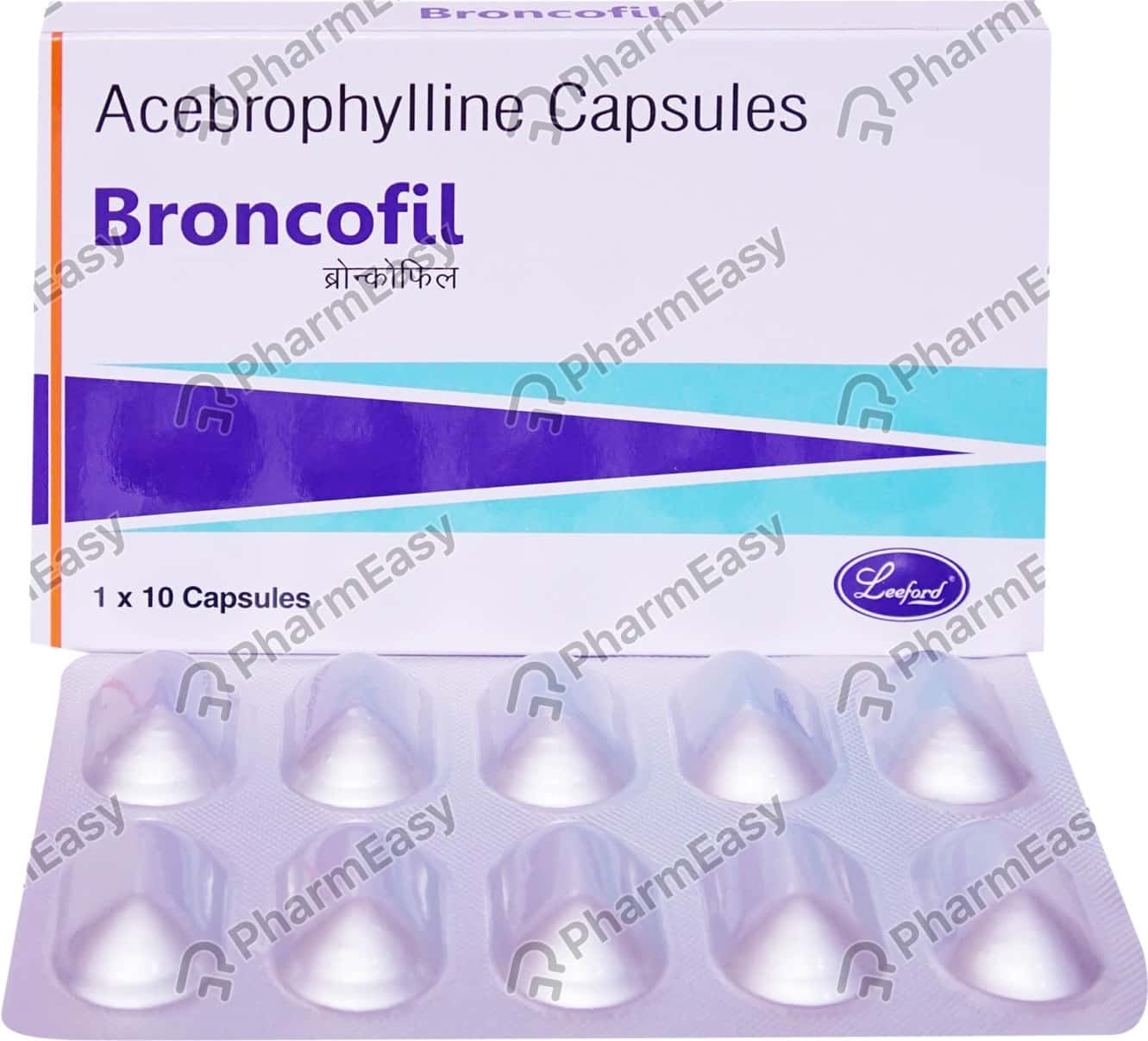 Broncofil 100 MG Capsule (10): Uses, Side Effects, Price & Dosage ...