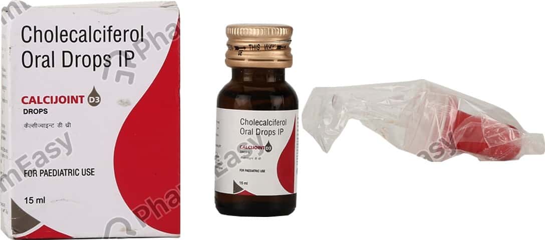 Calcijoint D3 400 IU/ML Oral Drop (15): Uses, Side Effects, Price ...