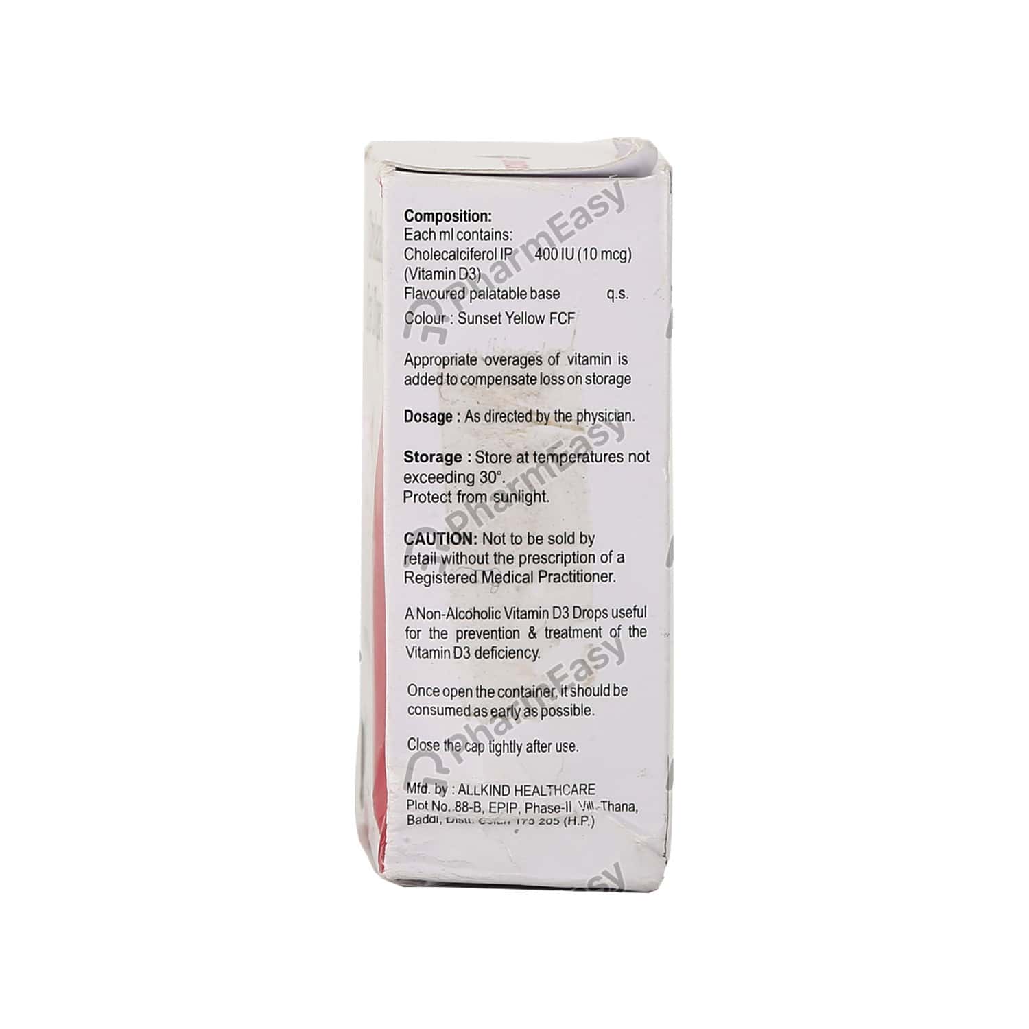 Calcijoint D3 400 IU Oral Drop (15) - Uses, Side Effects, Dosage ...