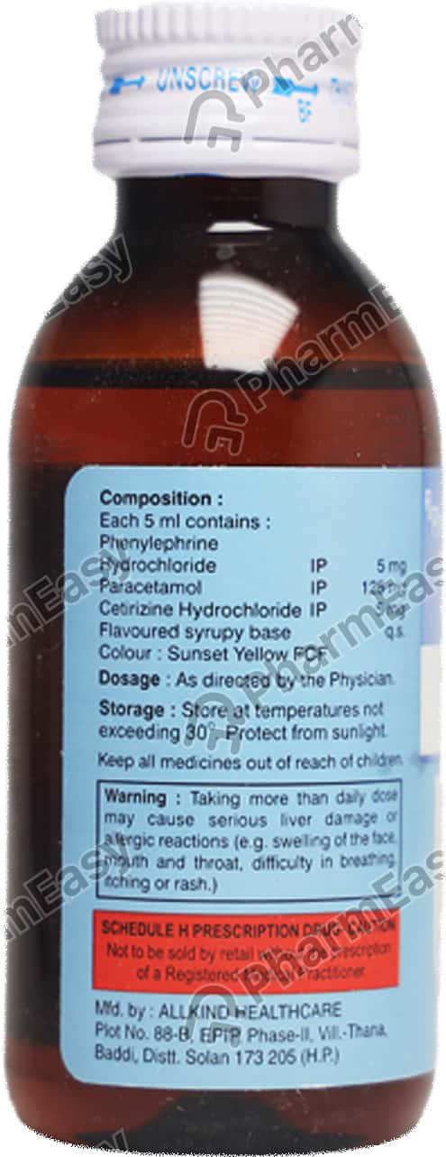 Coldmine Syrup 60ml: Uses, Side Effects, Price & Dosage | PharmEasy